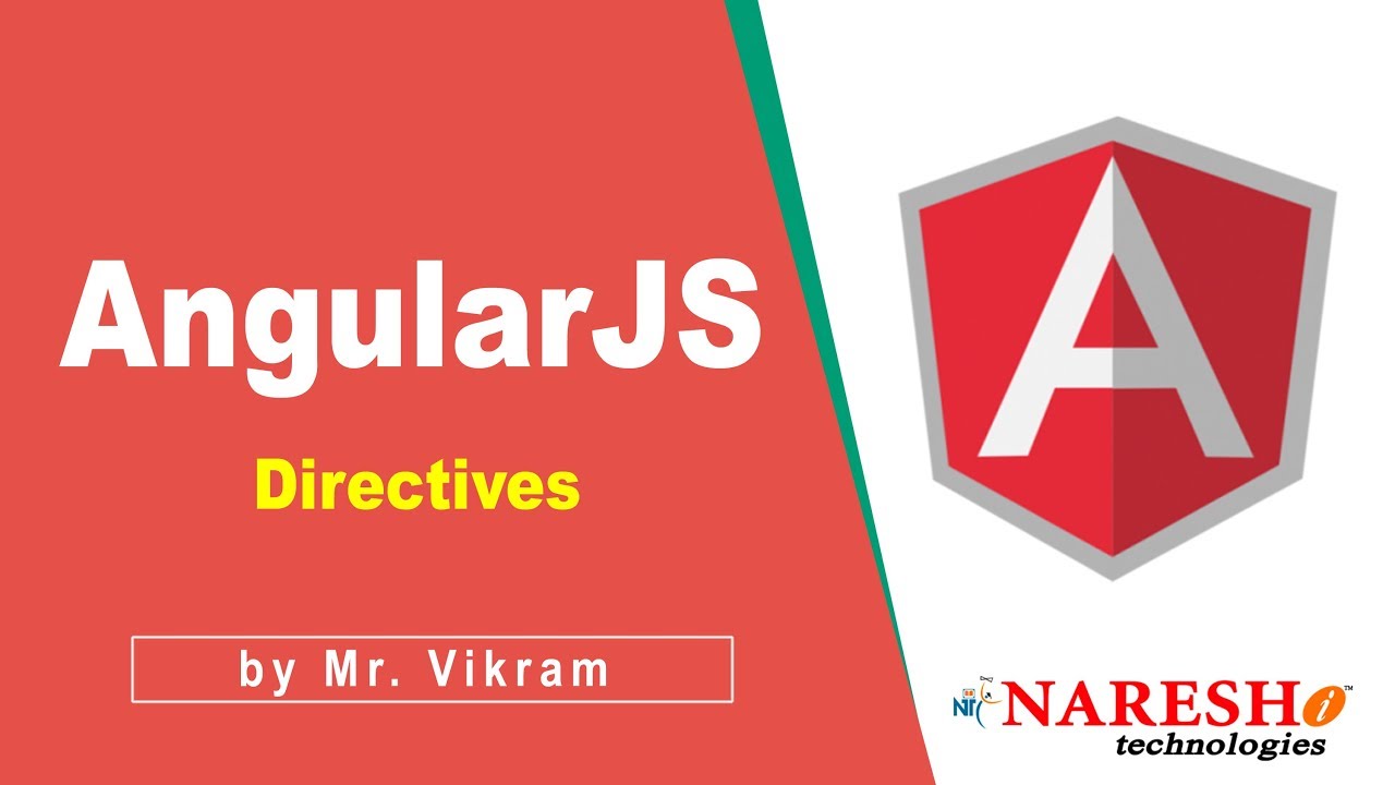AngularJS Tutorial - Directives AngularJS Framework | AngularJS Tutorial for Beginners