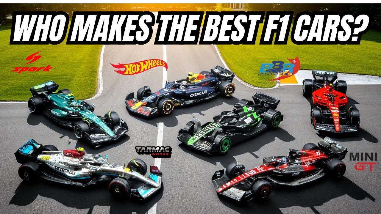 WHO makes the best current Formula 1 cars in 1:64 scale? MiniGT vs Hot Wheels vs TW vs BBR and more!