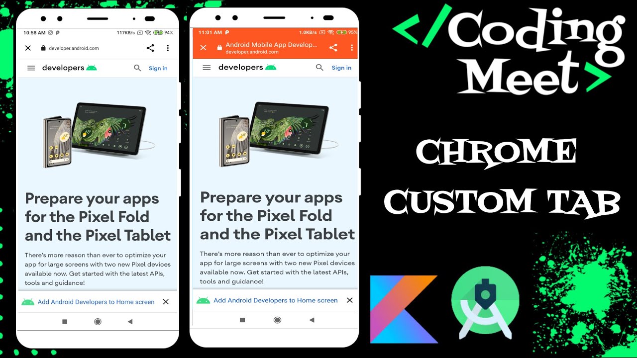 How to Implement Chrome Custom Tab in Android Studio Kotlin