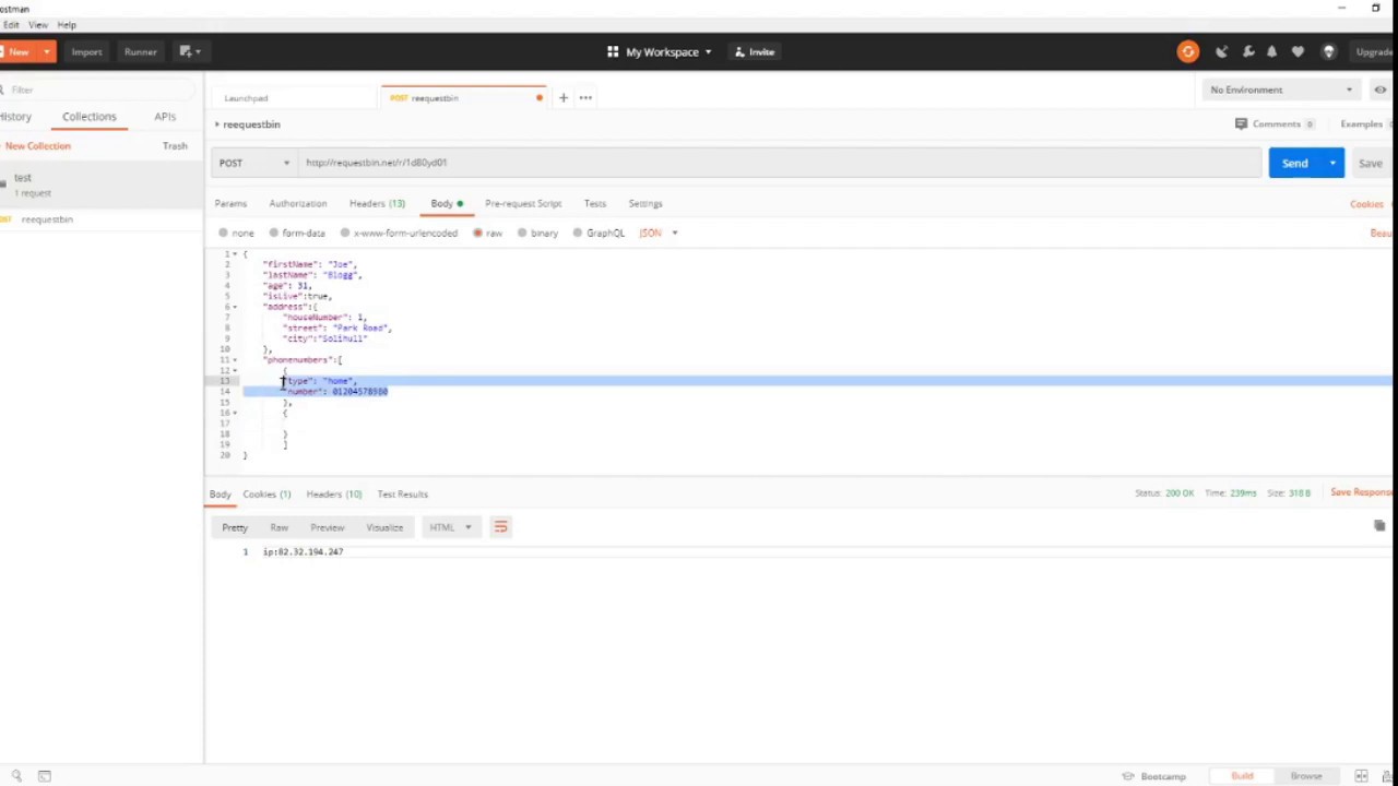 JSON (JavaScript Object Notation) crash course in under 18 minutes with successful postman request