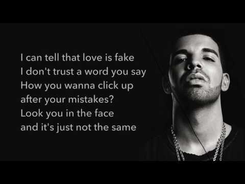 Drake - Fake Love (Lyrics) By KidTravisOfficial + AUDIO