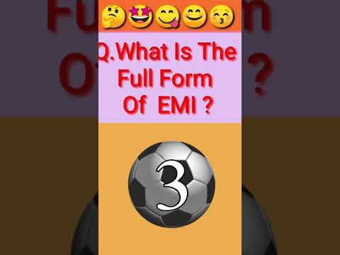 What Is The Full Form Of EMI ?(Some Amazing Full Forms)|| #Short || #Gk_Empire