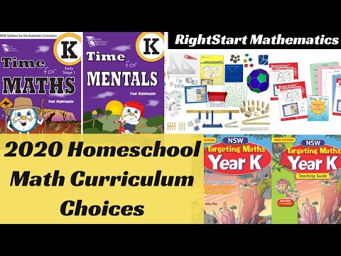 2020 Australian Homeschool Curriculum Choices: Maths