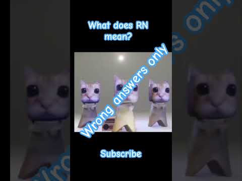 What does RN mean? #viral