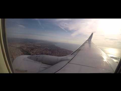 Landing at Valencia Airport (VLC)