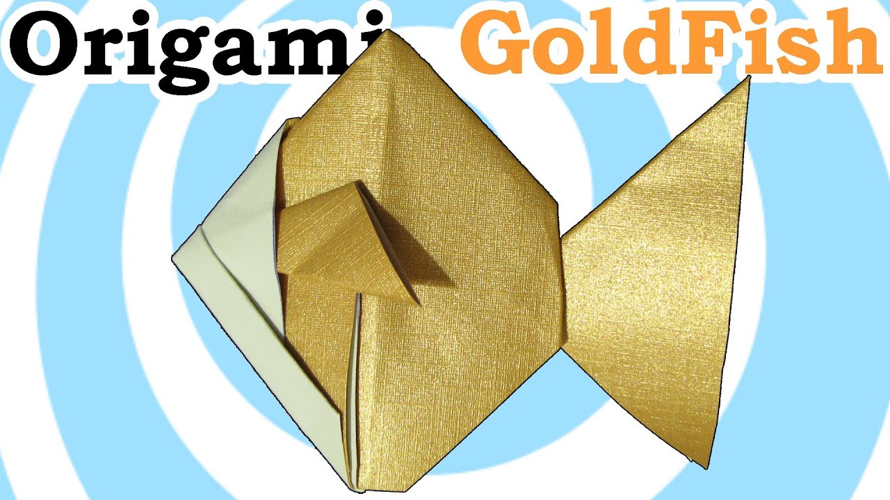 Origami Goldfish Tutorial - Learn How to Make One