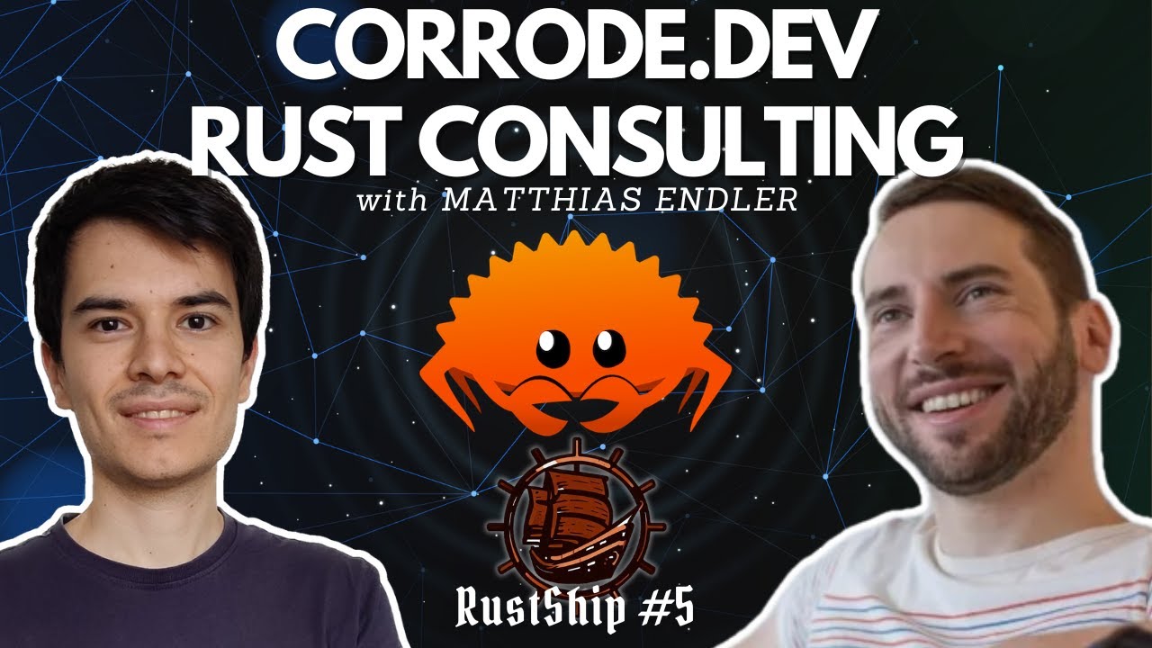 Corrode.dev Rust Consulting with Matthias Endler