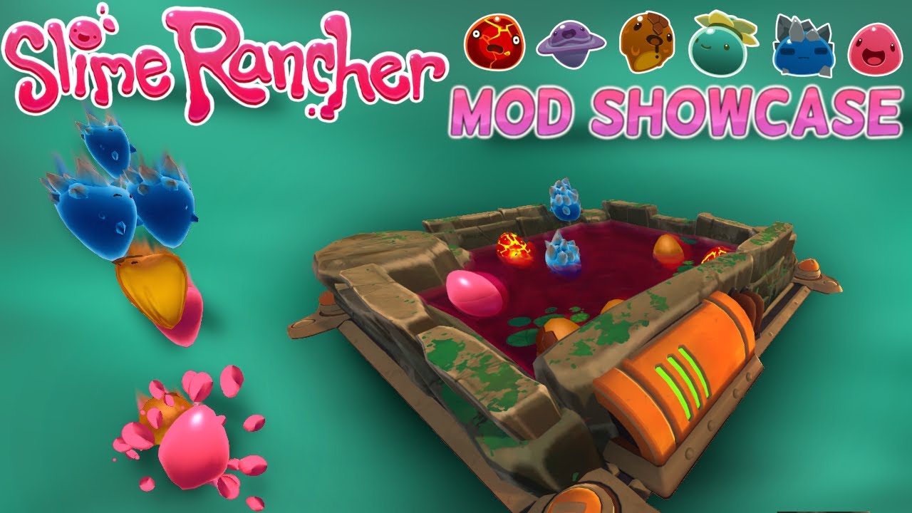 Slime Ponds (They Spawn Slimes)! Slime Rancher Mod Showcase!