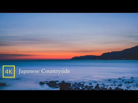 【4K Japan】Walk in Noto, Ishikawa Prefecture/A town with a stunning coastlines.Relaxing piano music