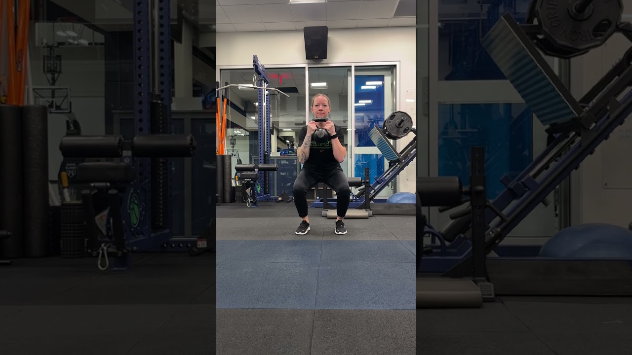 KB Drop Squats