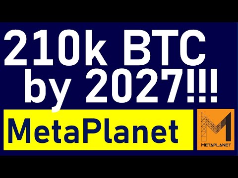 MetaPlanet Gives INSANE GUIDANCE + Launches $5.4b New Capital Raise to Buy Bitcoin! 8x in 2.5 years?