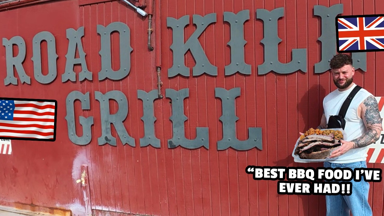 Brits First Time trying REAL American BBQ Food at 