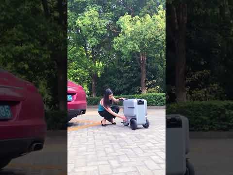 Airwheel- Intelligent Life--Let's ride on airwheel electric scooter suitcase and away from tiredness
