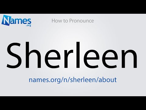 How to Pronounce Sherleen