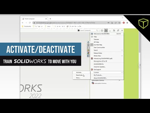 Activate, Deactivate: Train your SOLIDWORKS to Move with You - Webinar
