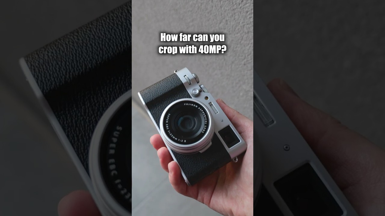 Is 40MP enough for extreme cropping?