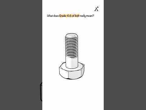 What does grade 4.6 of bolt really mean?