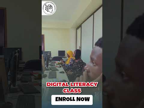 Digital literacy course.