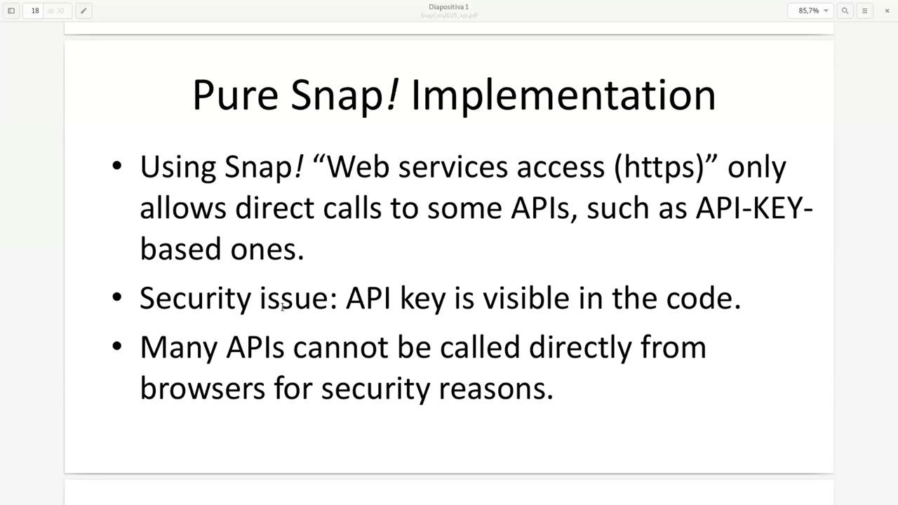 Snap!Con 2025: Xavier Pi - Prototyping Workflow Automation with Snap!