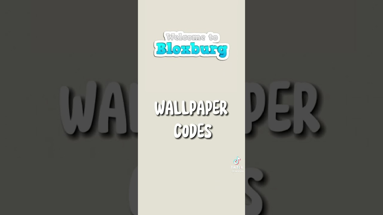 Bloxburg wallpaper codes credits l  arixyax