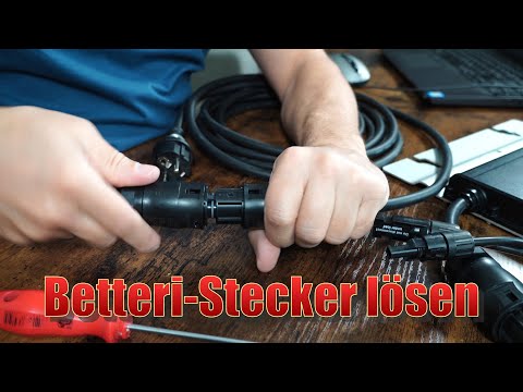 Betteri-Stecker fachgerecht lösen