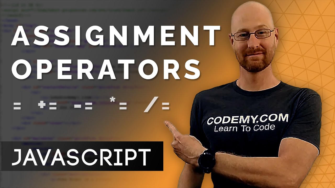Assignment Operators - Javascript Programming 4