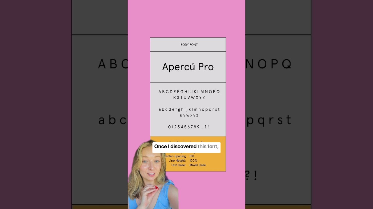 My 5 favorite premium body fonts 🎨 #font #fonts #graphicdesign #graphicdesigner #typography