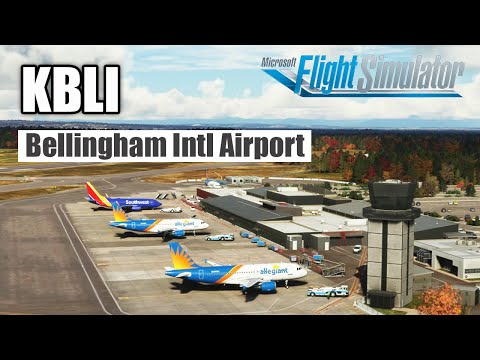 KBLI Bellingham Intl Airport | America Series - Microsoft Flight Simulator