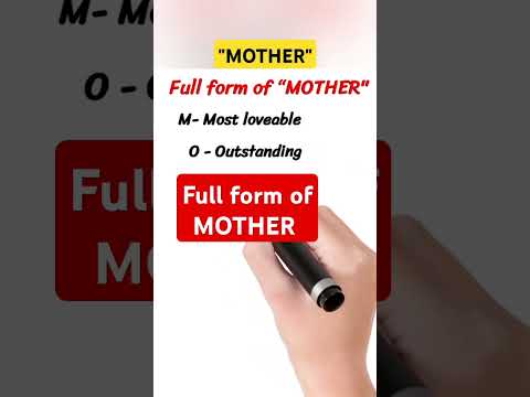 🔴Full form of MOTHER | Mother Full form | Mother ka full form | Mother Full form In English | MOTHER