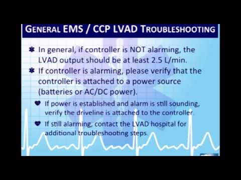 Critical Care Paramedic 7: Left Ventricular Assist Devices (LVADs)