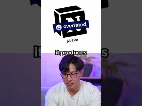 Notion is... overrated?