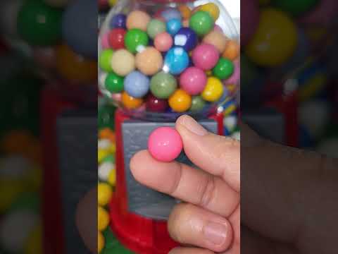 THE BEST MINI GUMBALL/ CANDY MACHINE 🌈 🌈 🌈 #shorts #asmr #howto