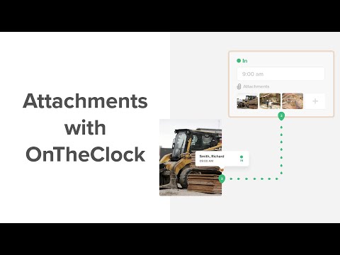 Photo & Image Attachments with OnTheClock