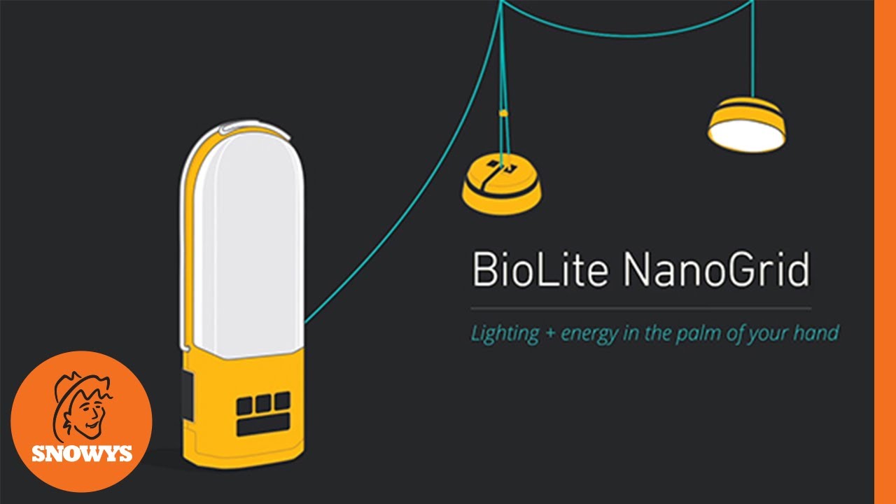 BioLite NanoGrid Light System - Free Delivery | Snowys Outdoors