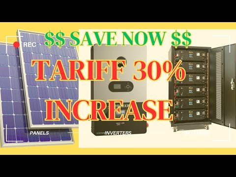 🔥 Act Fast! Solar Prices Rising 30% Due to New Tariffs – Secure Your System Now!