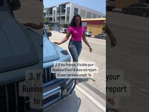 Buy A CAR With Your BUSINESS NAME! #shorts #ellietalksmoney
