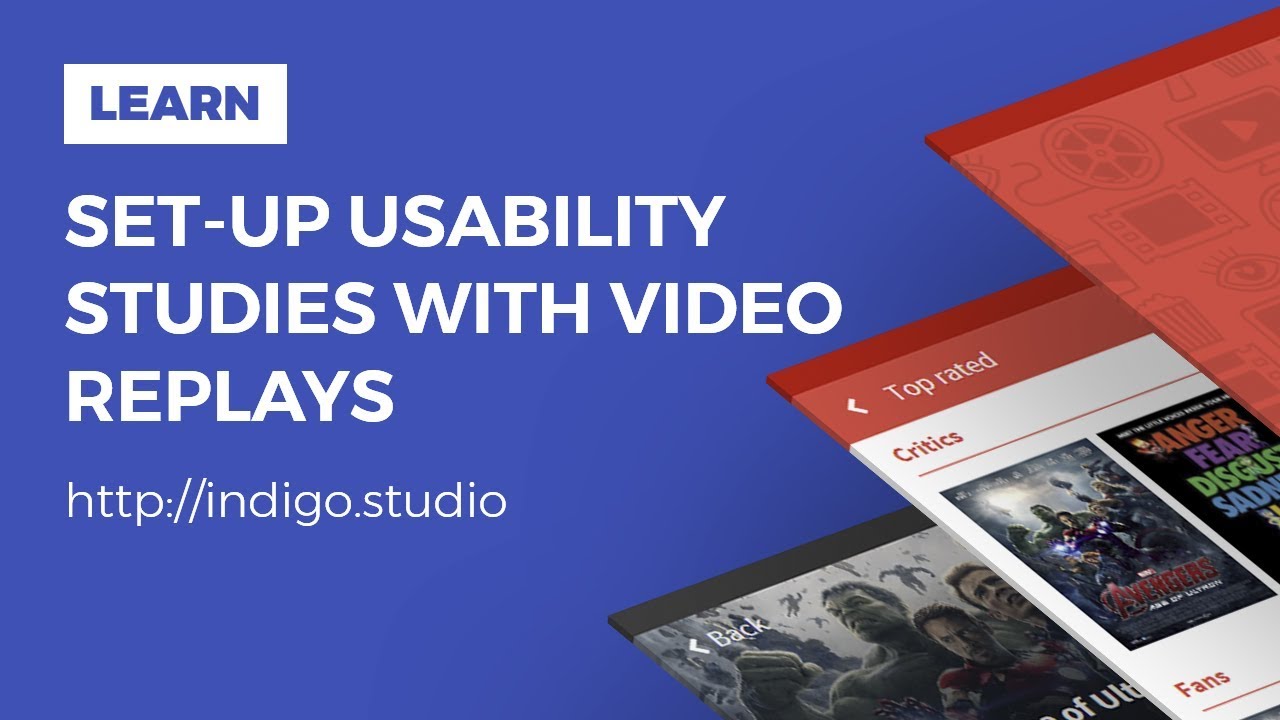 Usability testing for Sketch prototypes using Indigo Studio