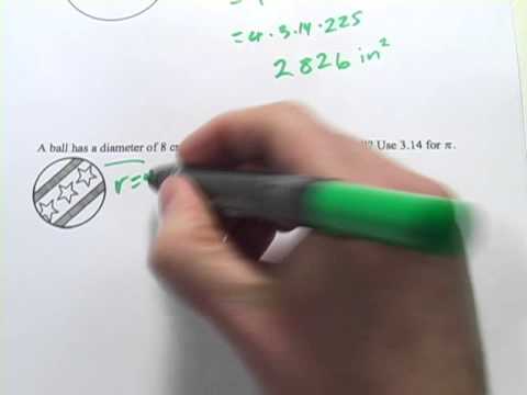 Surface Area of a Sphere