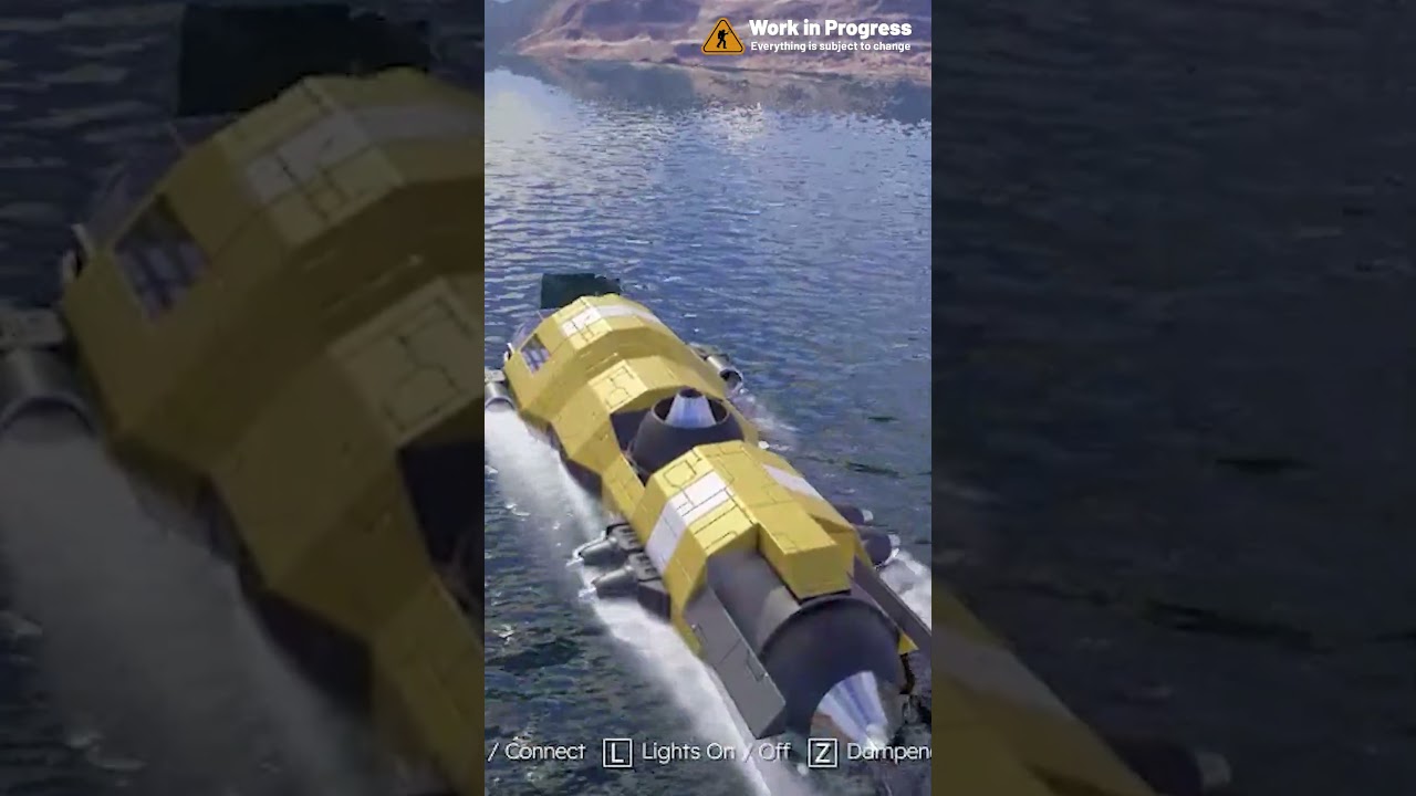 Submarine Surfacing - Work In Progress - Space Engineers  #se2 #gaming