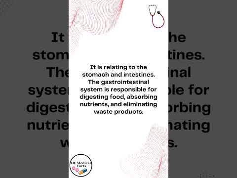 What is Gastrointestinal ?