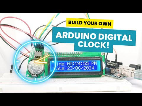Build Your OWN Arduino Clock with DS1302 RTC and I2C LCD Display Now!