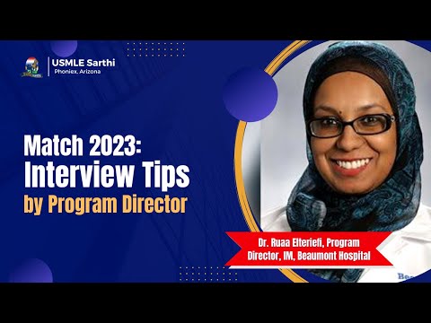 Residency Program Director: Interview tips for IMGs