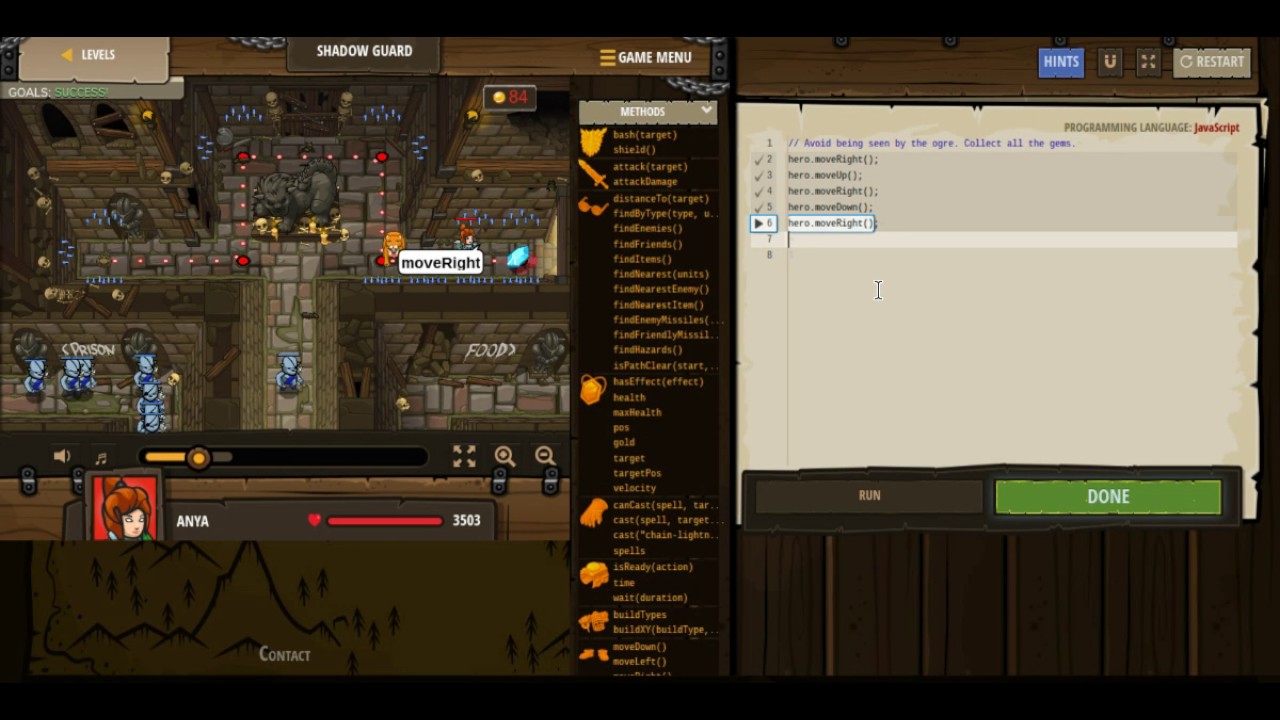 Code Combat - Shadow Guard - How to Solve!!!