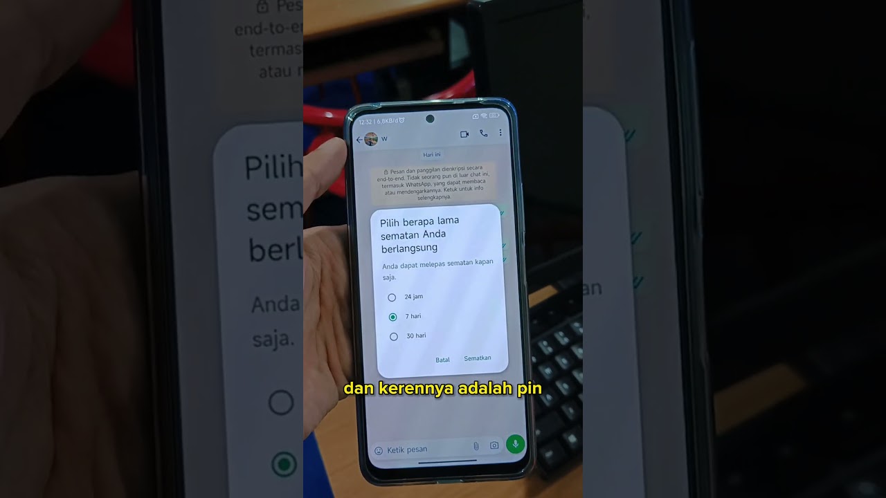 Fitur Terbaru whatsapp PIN pesan | menyematkan chat WA  #whatsapp