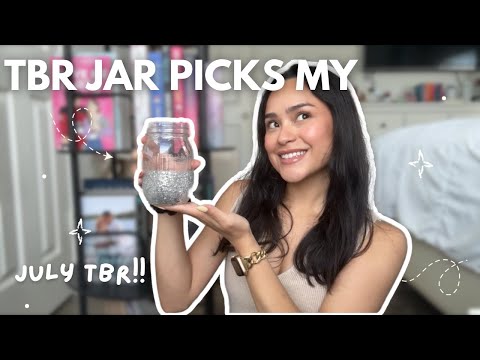 TBR prompt jar picks my July reads! 🫙☀️📖 July TBR