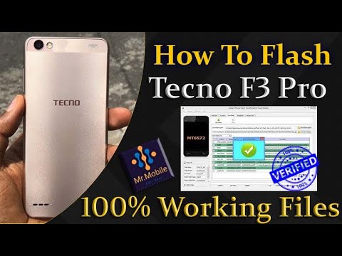 Tecno F3 Pro Flashing Firmware - Dead Boot Salution - Hang On Logo Fix Stock Rom Install