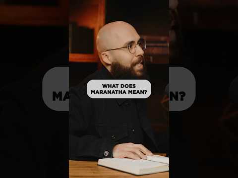 What does "Maranatha" mean? #biblicalhistory #bible