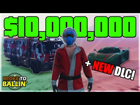 SPENDING $10 MILLION ON THE NEW UPDATE!!! | BROKE TO BALLIN' #10 - GTA Online E&E
