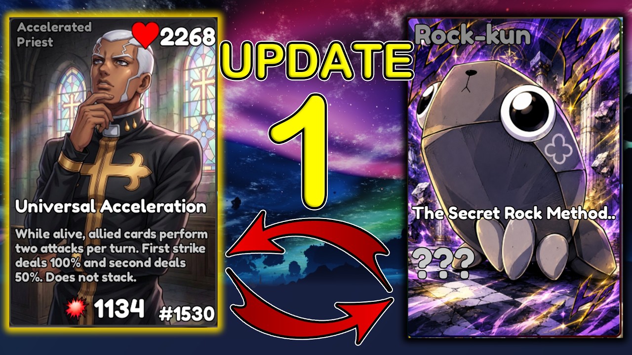 *NEW* UPDATE 1 in Anime Card Battle X ROBLOX