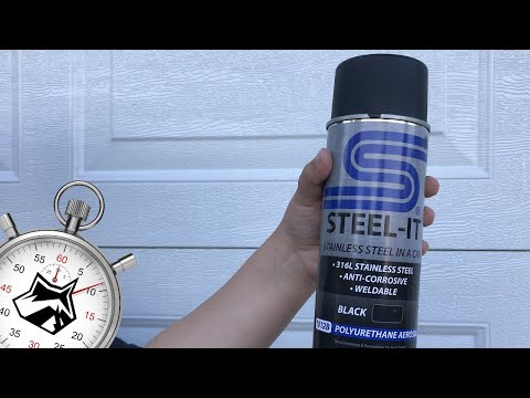 60 Second Review: Steel-It Polyurethane Aerosol